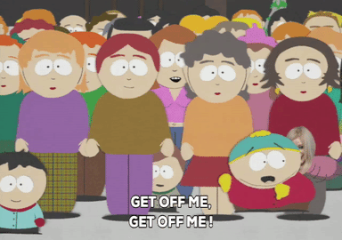 Scared Eric Cartman GIF by South Park - Find & Share on GIPHY