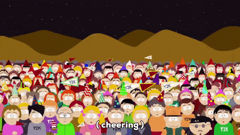 Cheering Crowd Gif