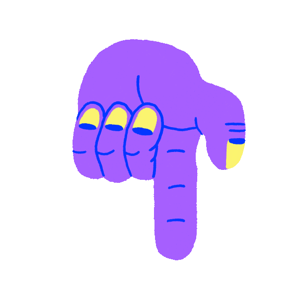 Hand Sign Here Sticker by Parallel Teeth for iOS & Android | GIPHY