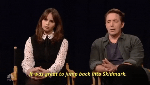It Was Great Go Jump Back Into Skidmark GIFs - Get the best GIF on GIPHY