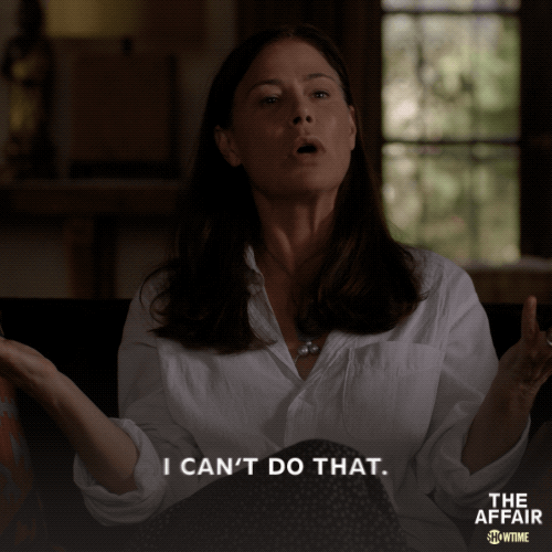 I Cant Do That The Affair GIF by Showtime - Find & Share on GIPHY