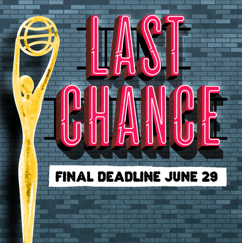 Last Chance Deadline GIF by Clio Awards - Find & Share on GIPHY