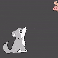 Adventure Time Hug Wolf Gif