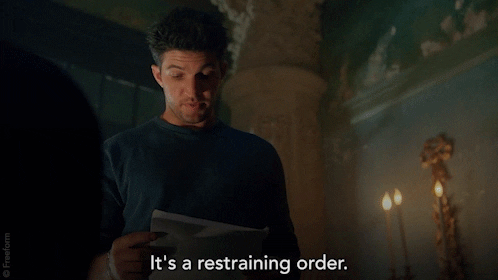 Restraining Season 4 GIF by Good Trouble - Find & Share on GIPHY
