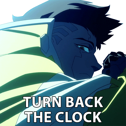 Turn Back Time Netflix GIF by Cyberpunk: Edgerunners - Find & Share on ...