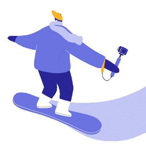 Winter time by Lobster Studio | GIPHY