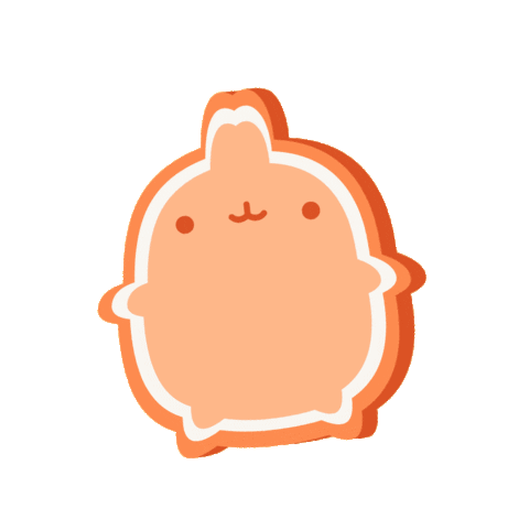 Hungry Christmas Sticker by Molang for iOS & Android | GIPHY