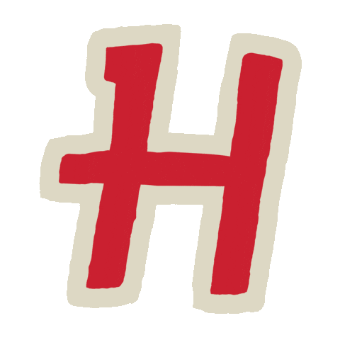 Letters H Sticker by HOMAGE for iOS & Android | GIPHY