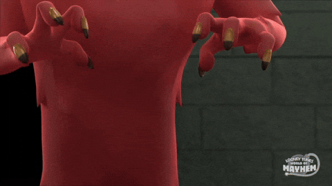 Scared Bugs Bunny GIF by Looney Tunes World of Mayhem - Find & Share on ...