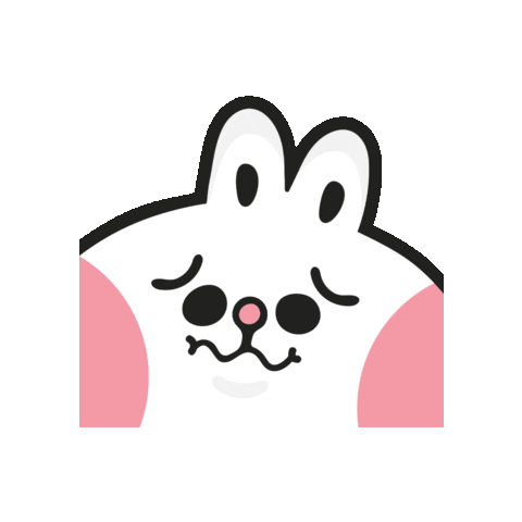 Confused Bunny Sticker for iOS & Android | GIPHY