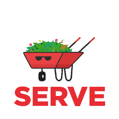 Serve Red Shirt Sticker by Church of the Highlands for iOS & Android ...