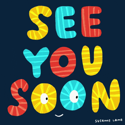 Happy See Ya GIF by Susanne Lamb - Find & Share on GIPHY