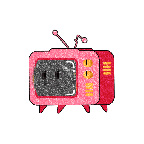 Television Sticker by Broadly for iOS & Android | GIPHY