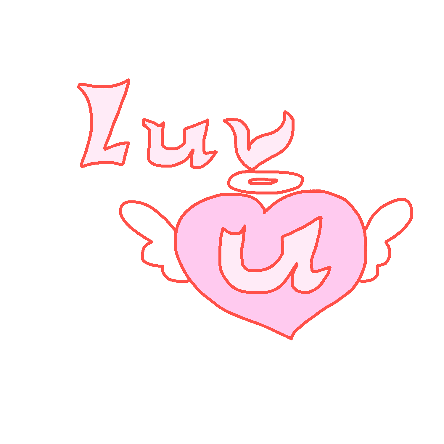 Love Ya Valentines Day Sticker by cait robinson for iOS & Android | GIPHY