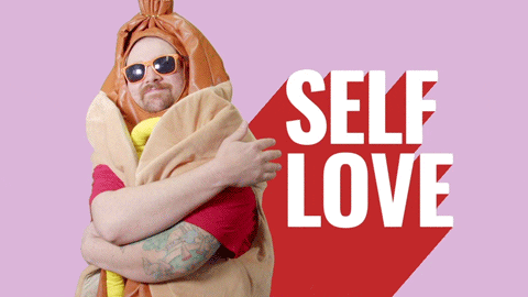 Love You Self Care Gif By Sticker - Find & Share on GIPHY