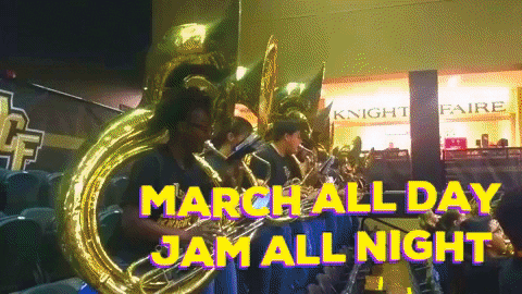 Marching Band Dancing GIF by UCF Marching Knights - Find & Share on GIPHY