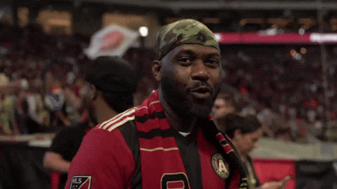 Soccer Celebration GIF by Atlanta United - Find & Share on GIPHY