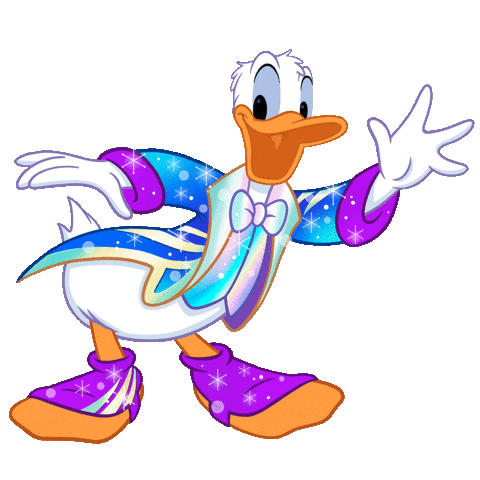 Disney Donald Sticker by Disneyland Paris for iOS & Android | GIPHY