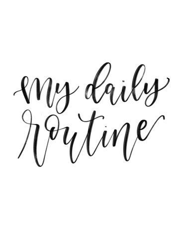 Daily Routine Sticker for iOS & Android | GIPHY