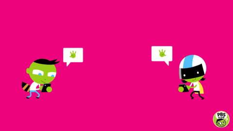 High-five-emoji GIFs - Get the best GIF on GIPHY