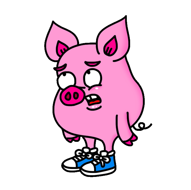 Sorry Pig Sticker by ICHIGEN for iOS & Android | GIPHY