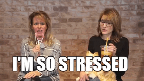 Im So Stressed GIFs - Get the best GIF on GIPHY
