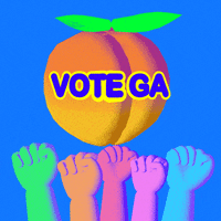 Last Chance to Vote in the Georgia Runoff! by INTO ACTION | GIPHY