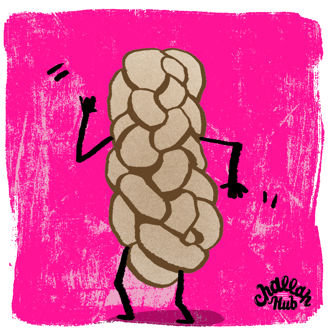 Bread Challah GIF by printmeggin - Find & Share on GIPHY