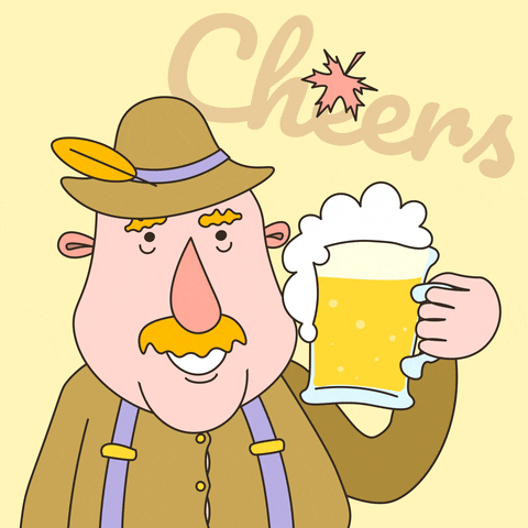 Drinking Beer Animated Gif