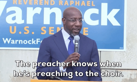 The Preacher Knows When Hes Preaching To The Choir GIFs - Get the best ...