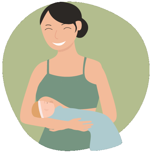 Baby Mom Sticker by Natalac Breastfeeding for iOS & Android | GIPHY