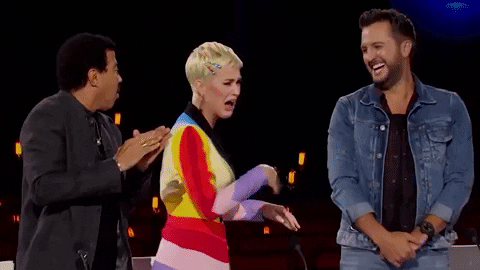 Sad Katy Perry GIF by Idols Global - Find & Share on GIPHY