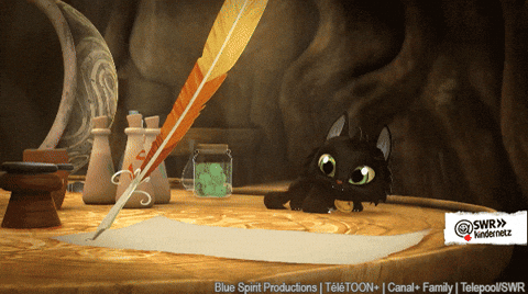 Writing A Letter GIFs - Get the best GIF on GIPHY