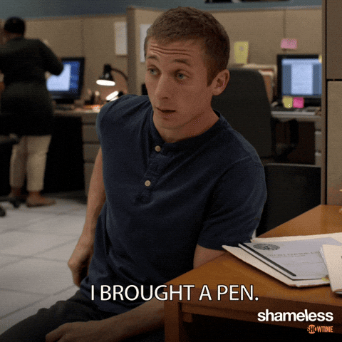 I Brought A Pen GIFs - Find & Share on GIPHY
