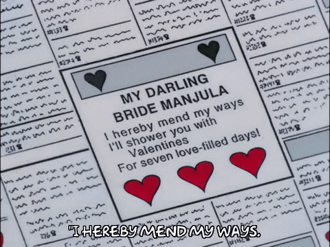 Newspaper-love-ad GIFs - Get the best GIF on GIPHY