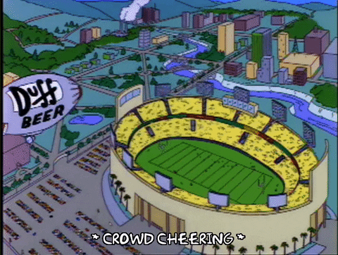 Blimp Over Football Stadium GIFs - Get the best GIF on GIPHY