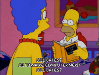 Simpsons Nerd Gif