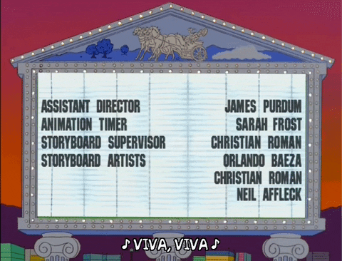 Ending Credit Board GIFs - Get the best GIF on GIPHY