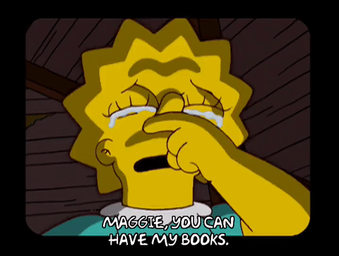 Lisa Simpson Crying GIF - Find & Share on GIPHY