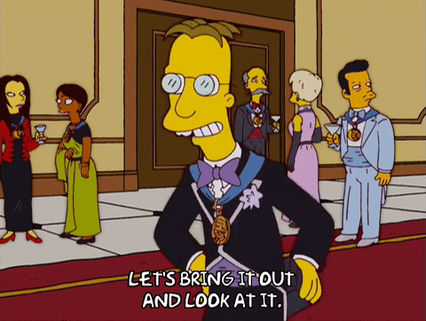 Professor Frink Bragging GIFs - Get the best GIF on GIPHY