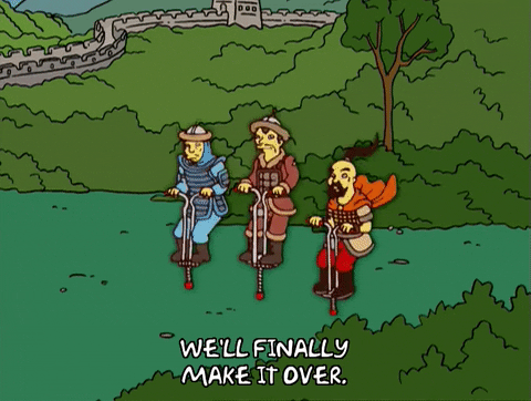 Jumping On Pogo Sticks GIFs - Get the best GIF on GIPHY