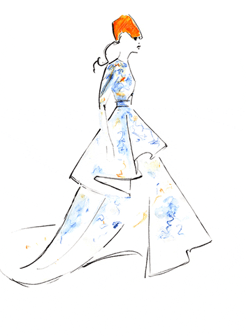Fashion Illustration GIF by Studio Ultradeluxe - Find & Share on GIPHY