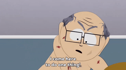 Angry Mr. Garrison GIF by South Park - Find & Share on GIPHY