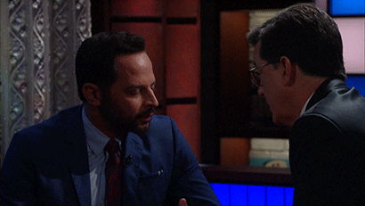 Gif De Stephen Colbert Confused Stephen Colbert GIF By The Late Show