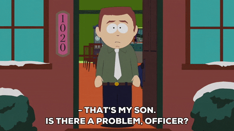 Is There A Problem Officer GIFs - Get the best GIF on GIPHY