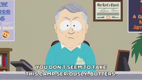 Stern Talk GIFs - Get the best GIF on GIPHY