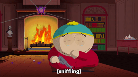 Sad Eric Cartman GIF by South Park - Find & Share on GIPHY