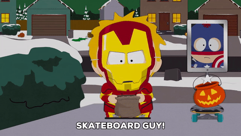 Iron Man Skateboard GIF by South Park - Find & Share on GIPHY