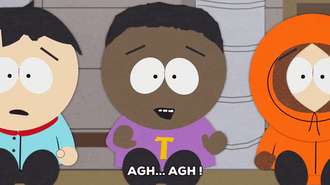 Scared Kenny Mccormick GIF by South Park - Find & Share on GIPHY