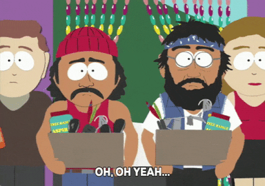 Showing Cheech And Chong GIF by South Park - Find & Share on GIPHY